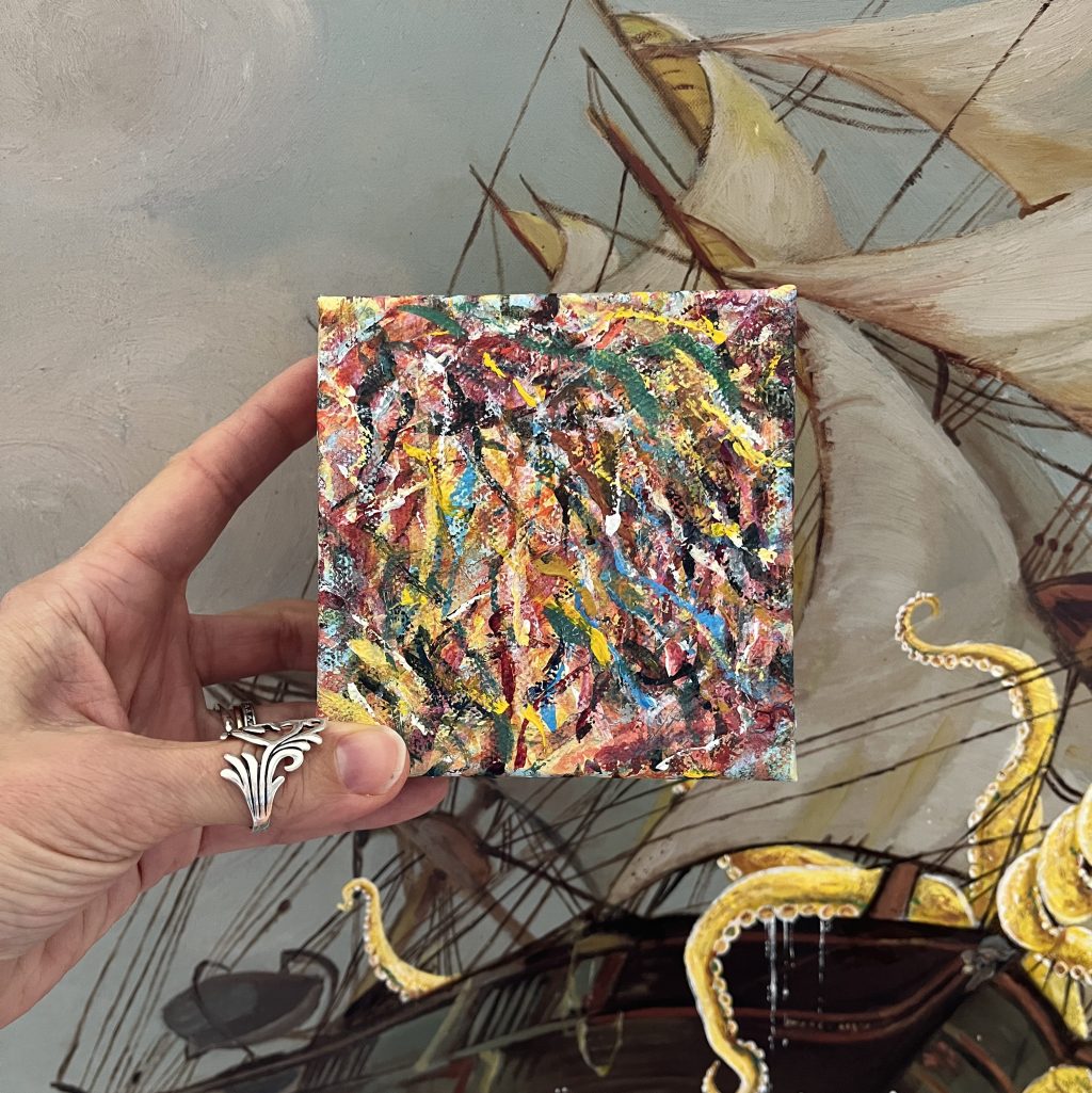 upcycled vintage art – Heather Castles Illustration